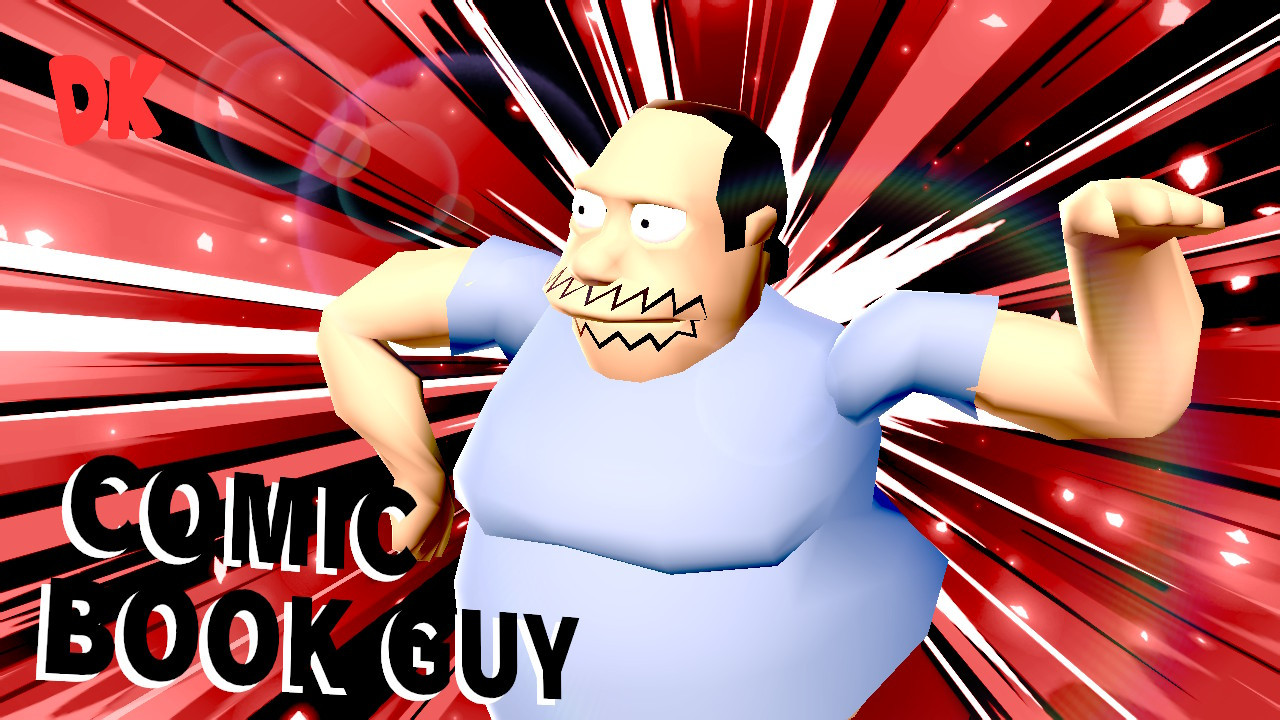 Comic Book Guy Mod for Super Smash Bros. Ultimate | SSBU Mods