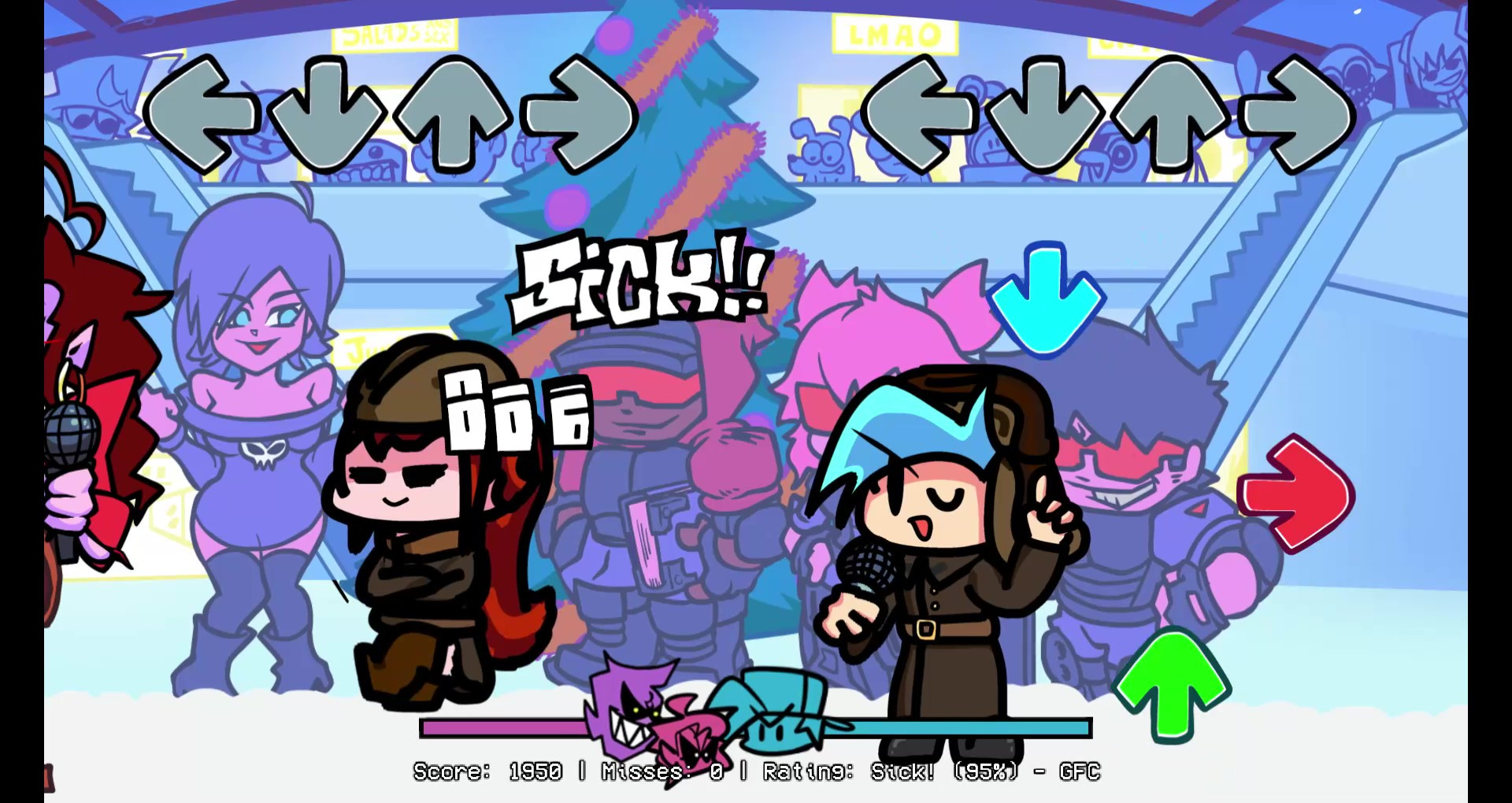 Friday Night Funkin'-Red army skin [Friday Night Funkin'] [Mods]