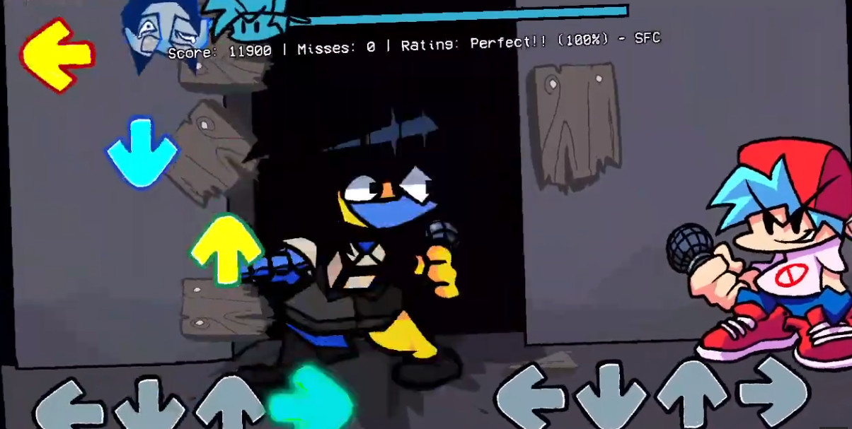 Song Kaboom with ENA singing Mod for Friday Night Funkin' | FNF Mods