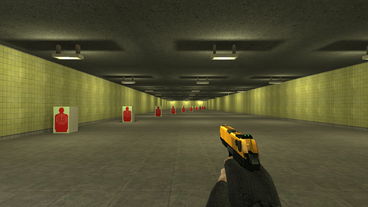 Black & Gold Weapons Pack Mod for Cry of Fear | CoF Mods