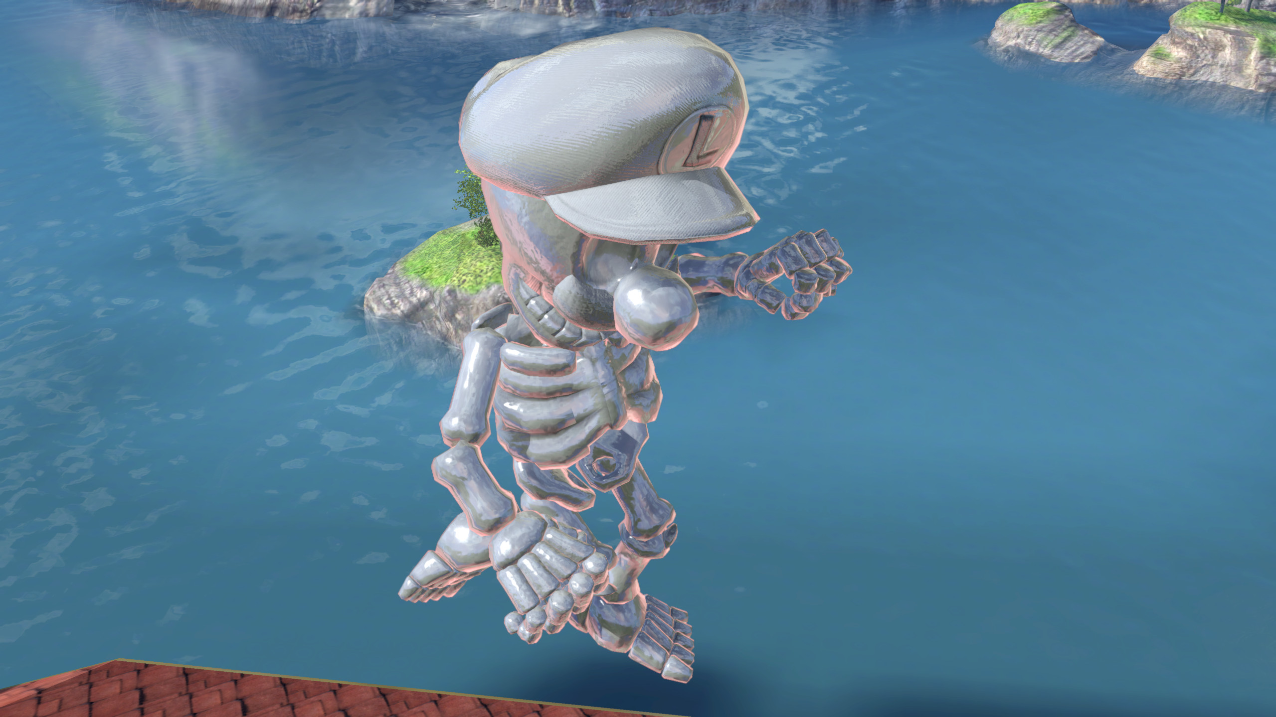 Skeleton Luigi Mod for Super Smash Bros. Ultimate | SSBU Mods