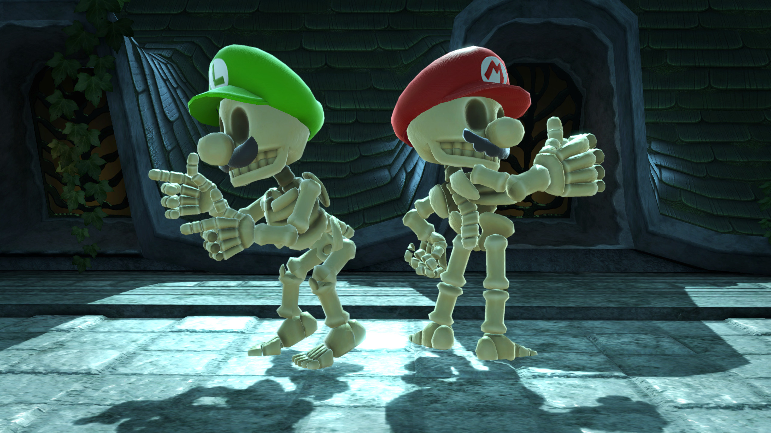 Skeleton Luigi Mod for Super Smash Bros. Ultimate | SSBU Mods