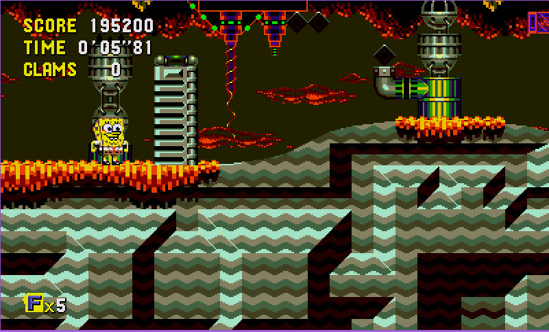 SpongeBob Future And Past Aka SpongeBob CD Mod for Sonic CD (2011 ...