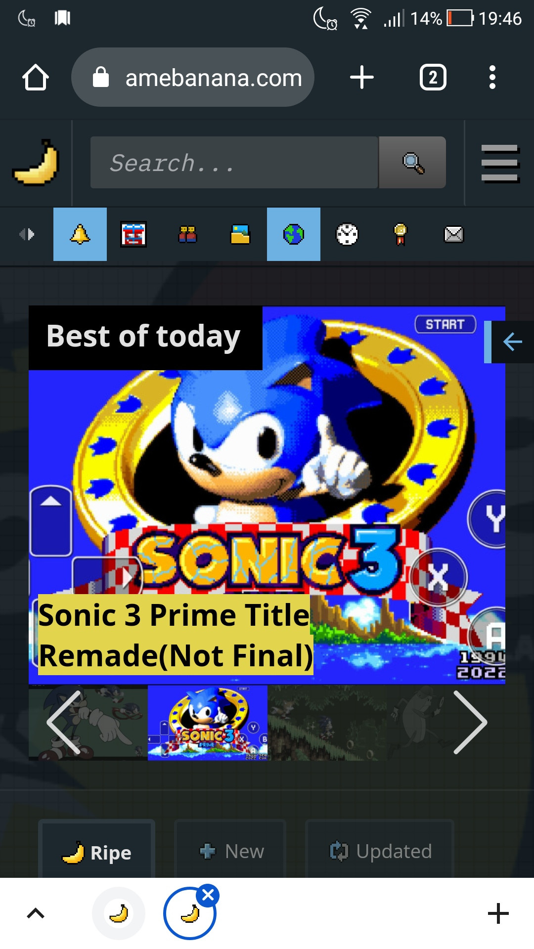 Sonic 3 Prime Title Remade(Not Final) Mod for Sonic 3 A.I.R. | S3AIR Mods