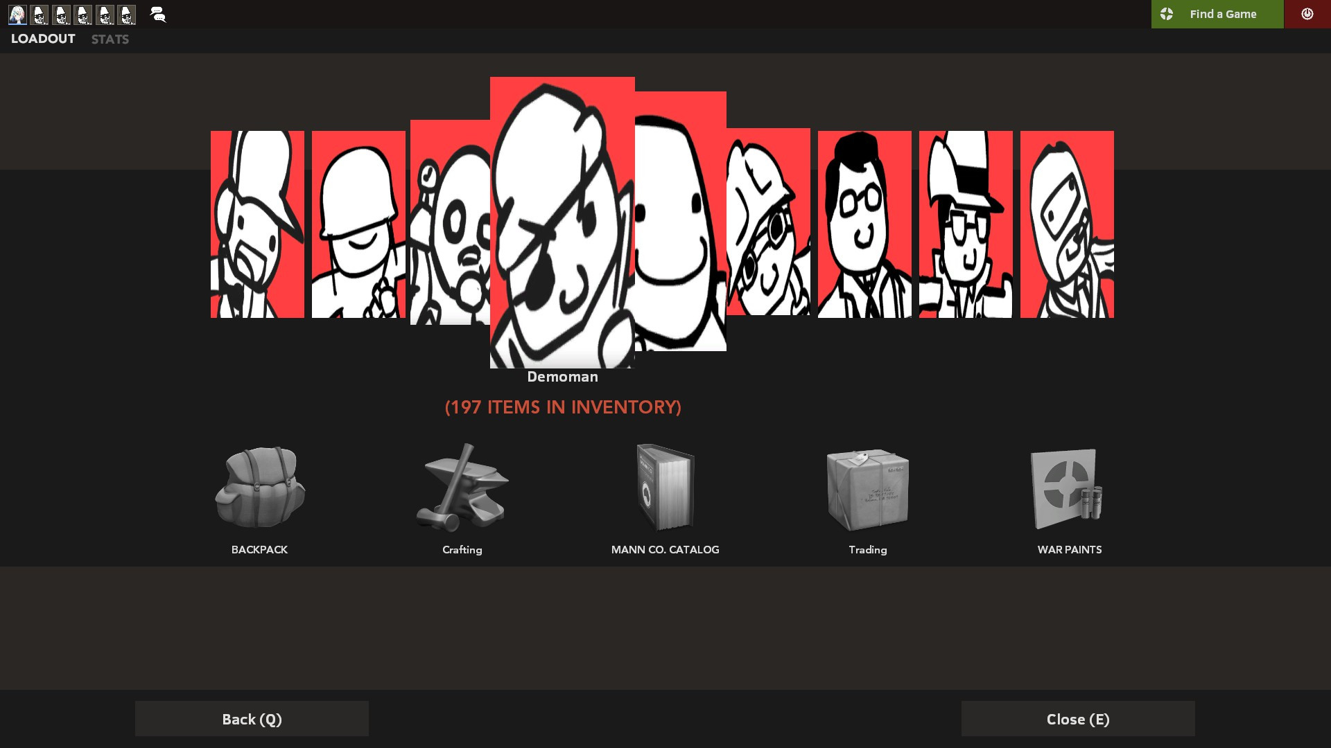 Sr Pelo series' class portraits Mod for Team Fortress 2 | TF2 Mods