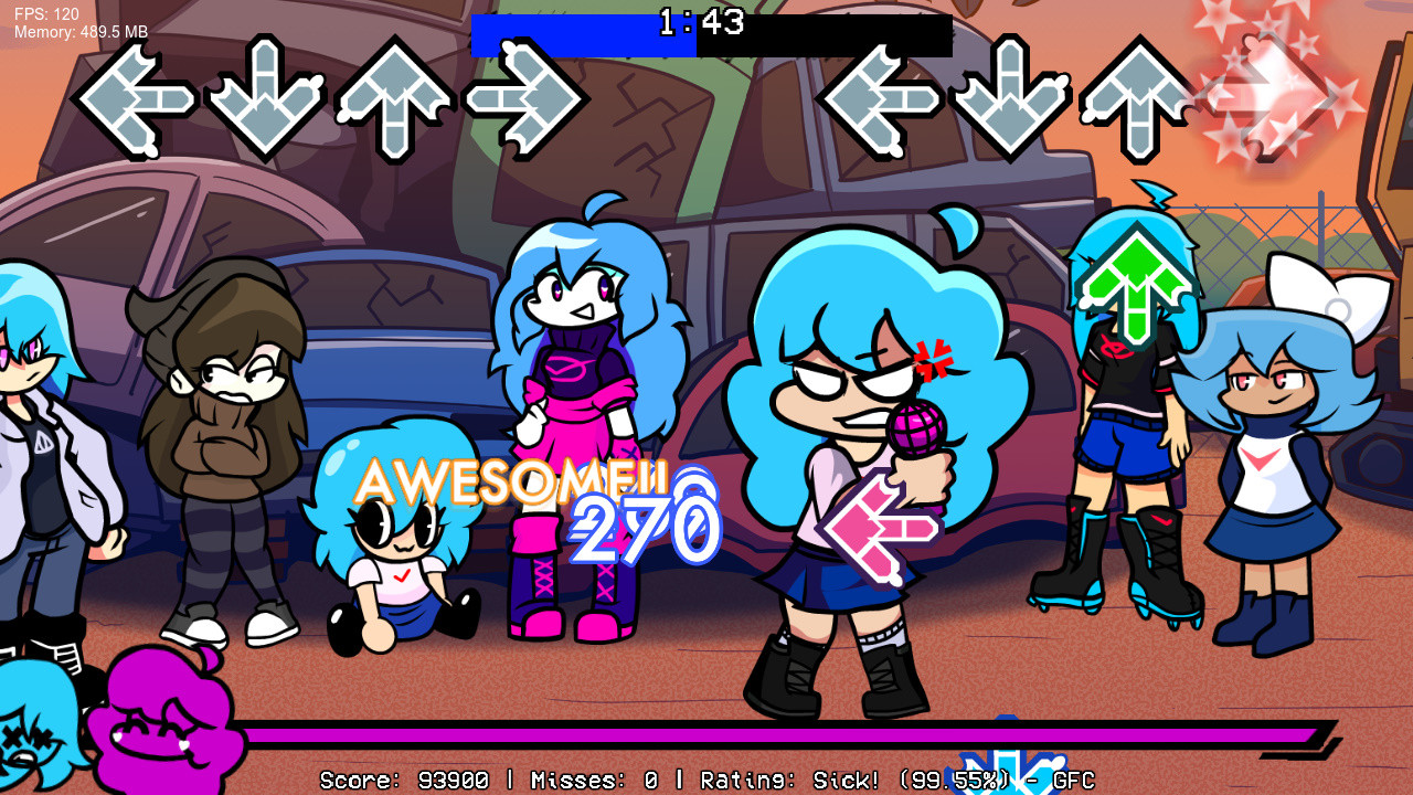 Playable OSky Mod for Friday Night Funkin' | FNF Mods