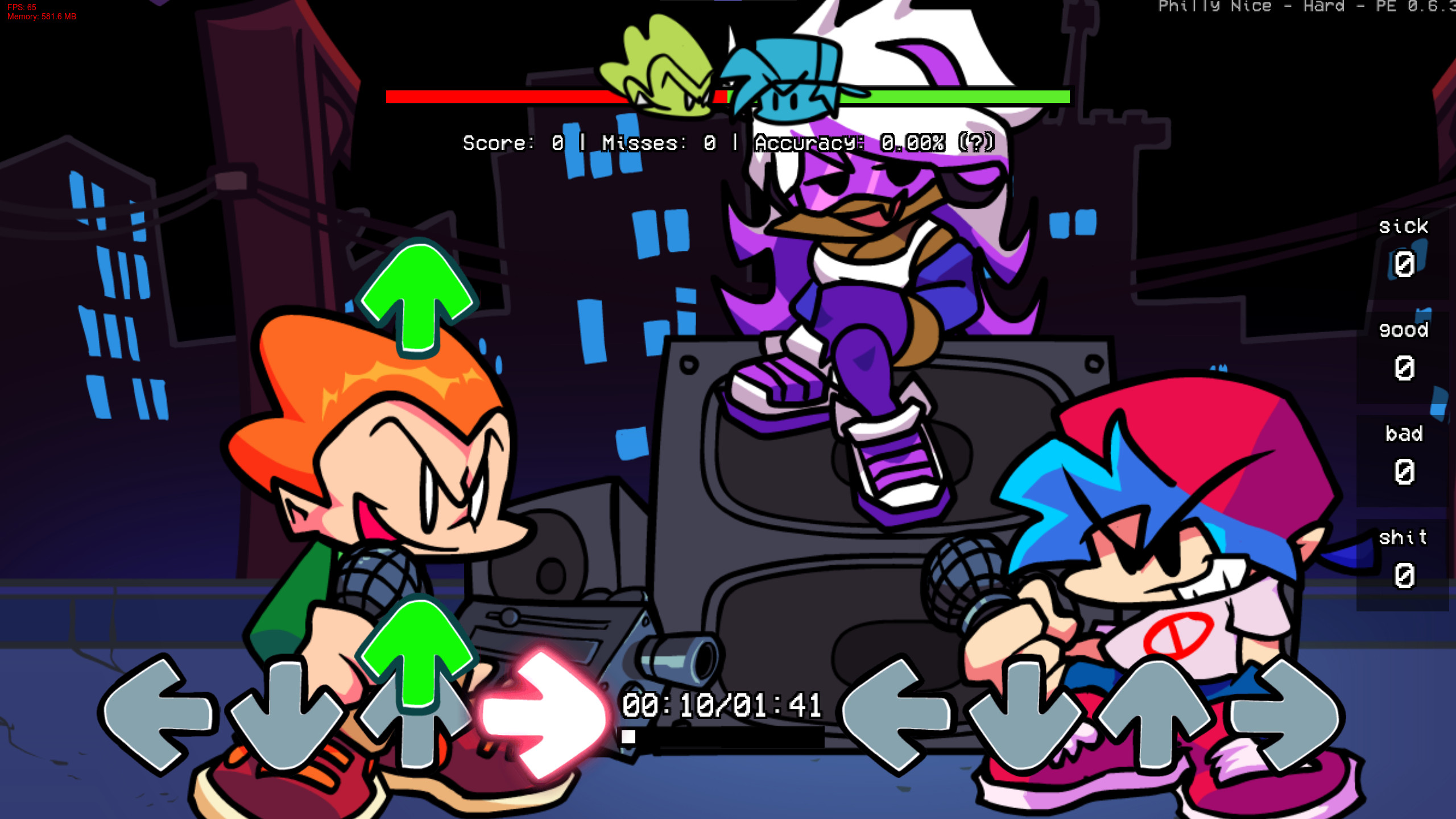 Rating Squares Mod for Friday Night Funkin' | FNF Mods