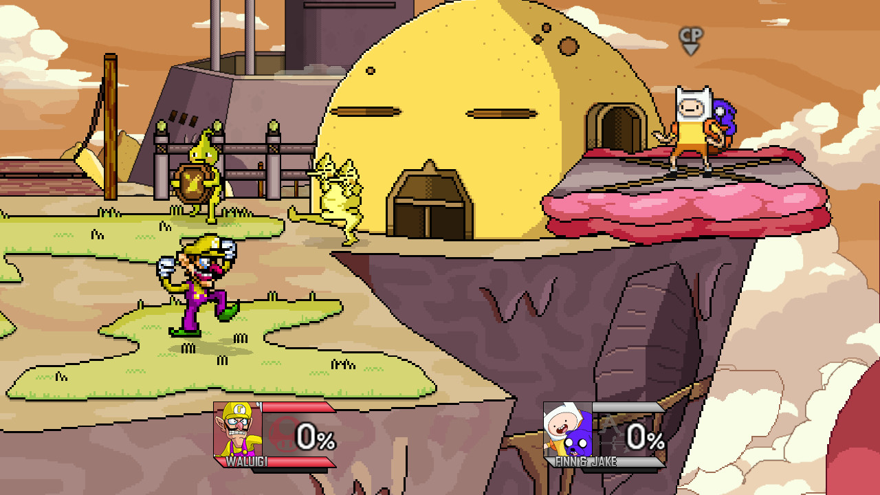 Adventure Time - Castle Lemongrab (9.4/CMC+) Mod for Super Smash Bros ...