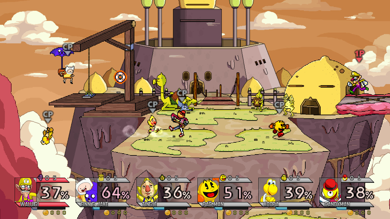 Adventure Time - Castle Lemongrab (9.4/CMC+) Mod for Super Smash Bros ...