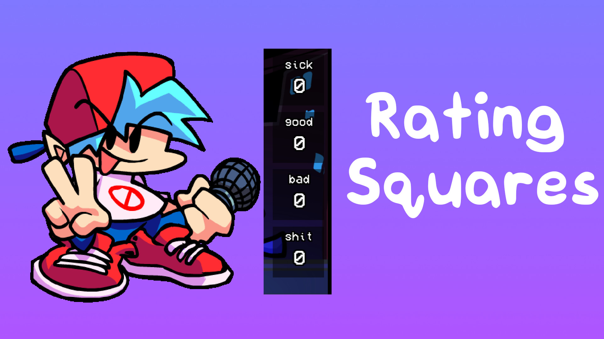 Rating Squares Mod for Friday Night Funkin' | FNF Mods