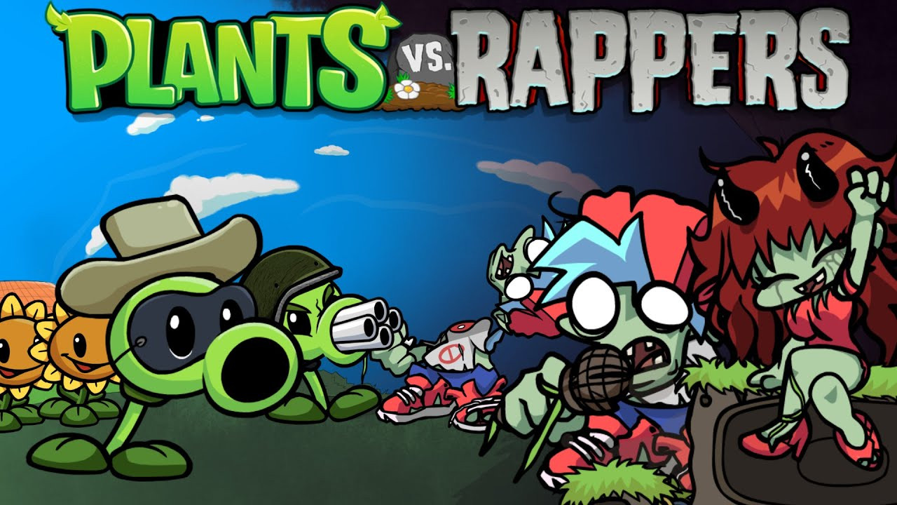 PLANTS VS RAPPERS PART 2 Mod for Friday Night Funkin' | FNF Mods