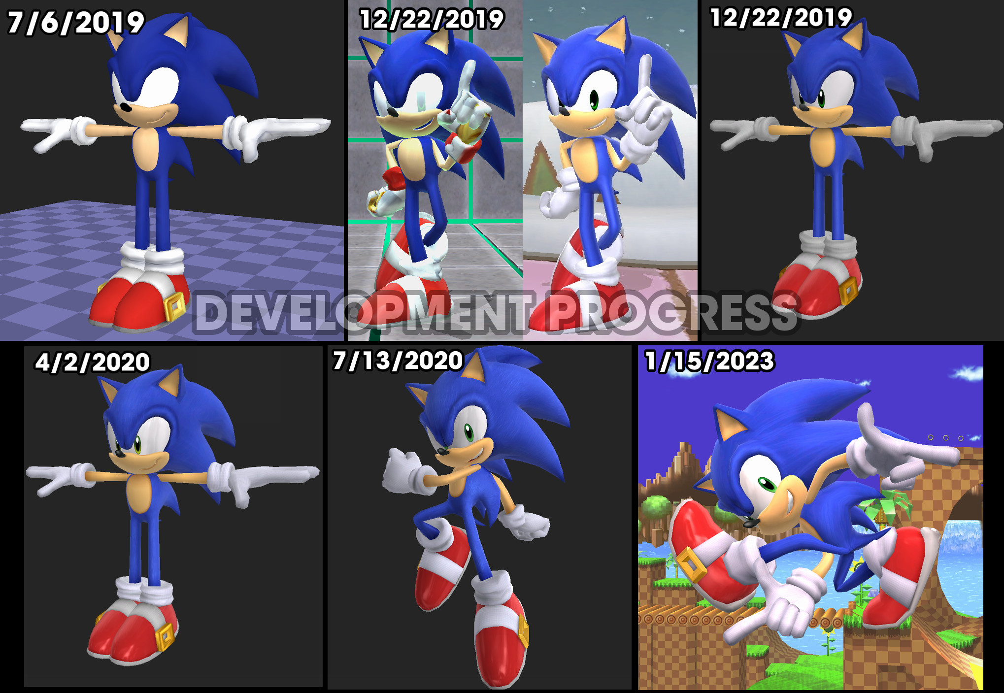 Smash 3C Sonic Mod for Super Smash Bros. Brawl | Brawl Mods