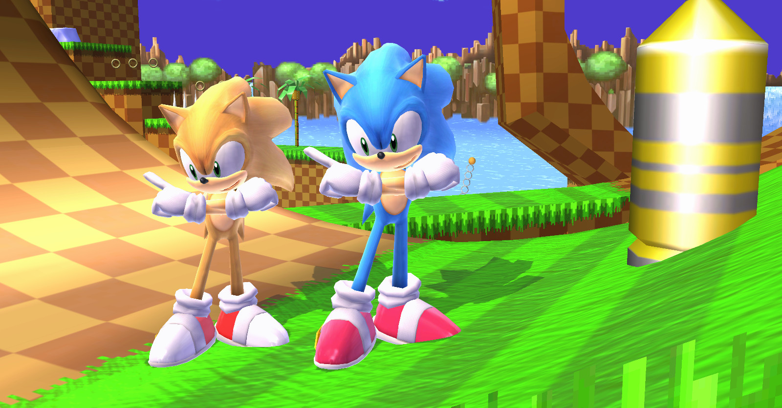 Smash 3C Sonic Mod for Super Smash Bros. Brawl | Brawl Mods