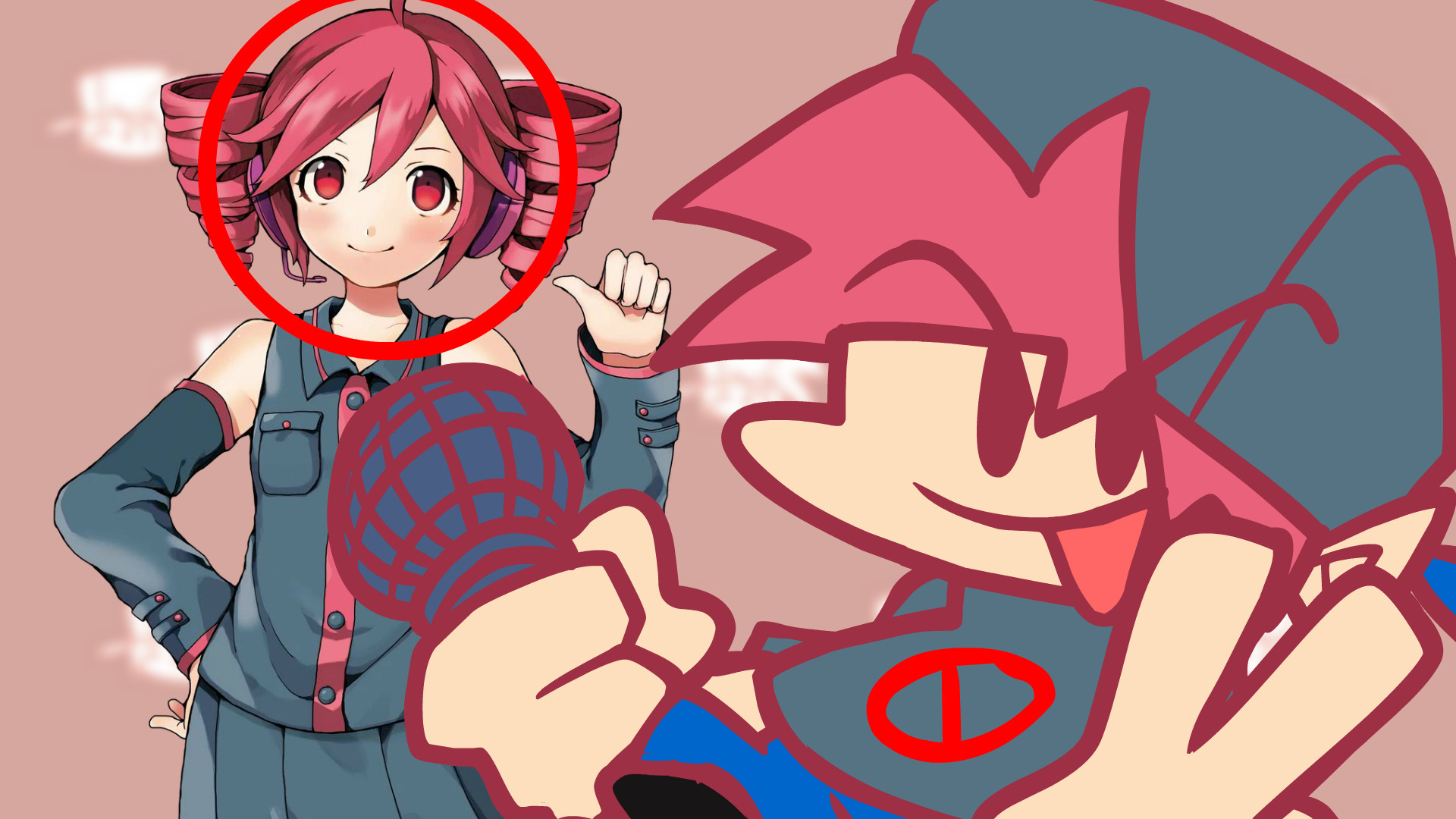 Fukkireta but Boyfriend Sings it [Friday Night Funkin'] [Mods]