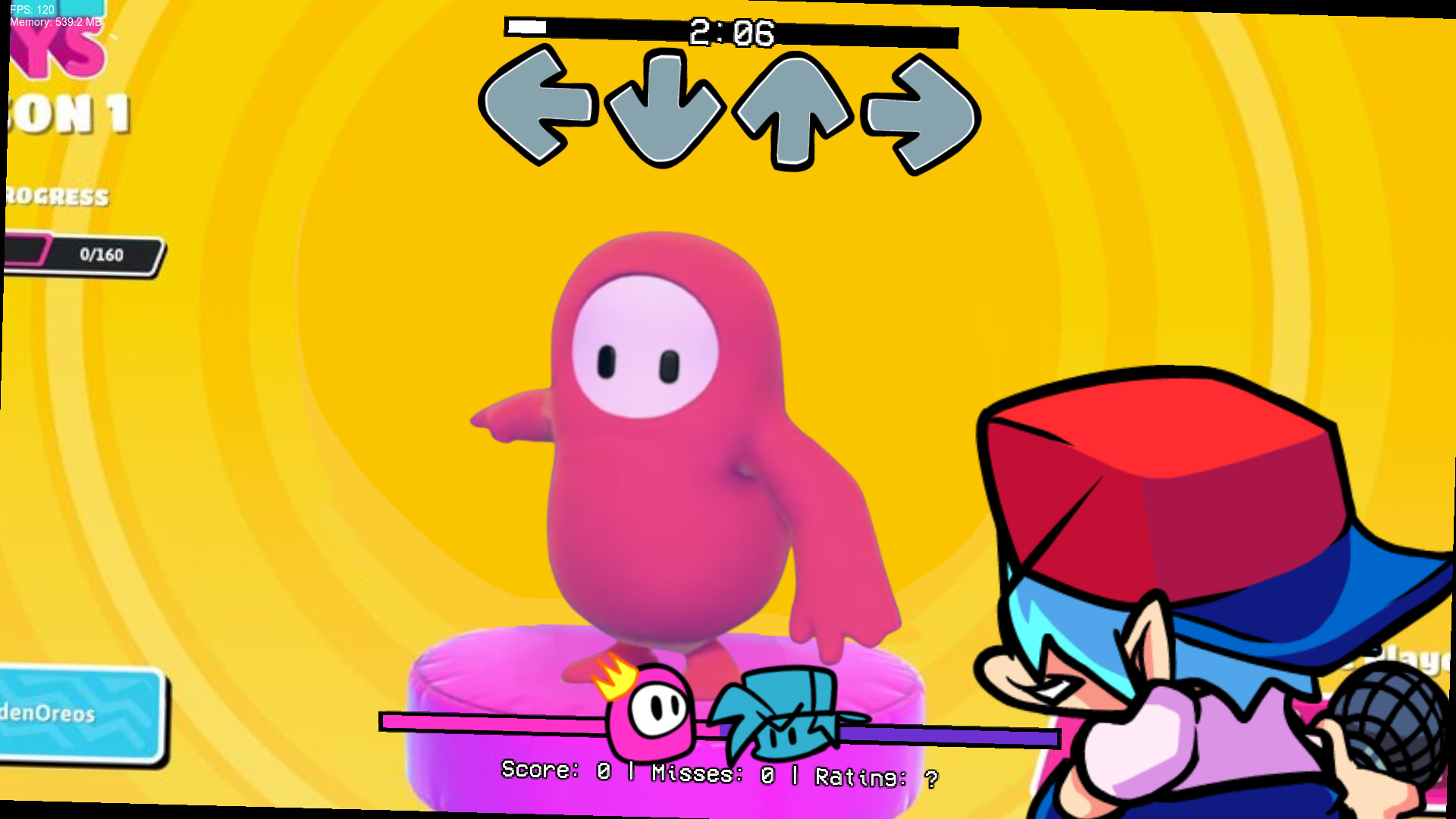 Just A Fall Guys Mod [Friday Night Funkin'] [Mods]