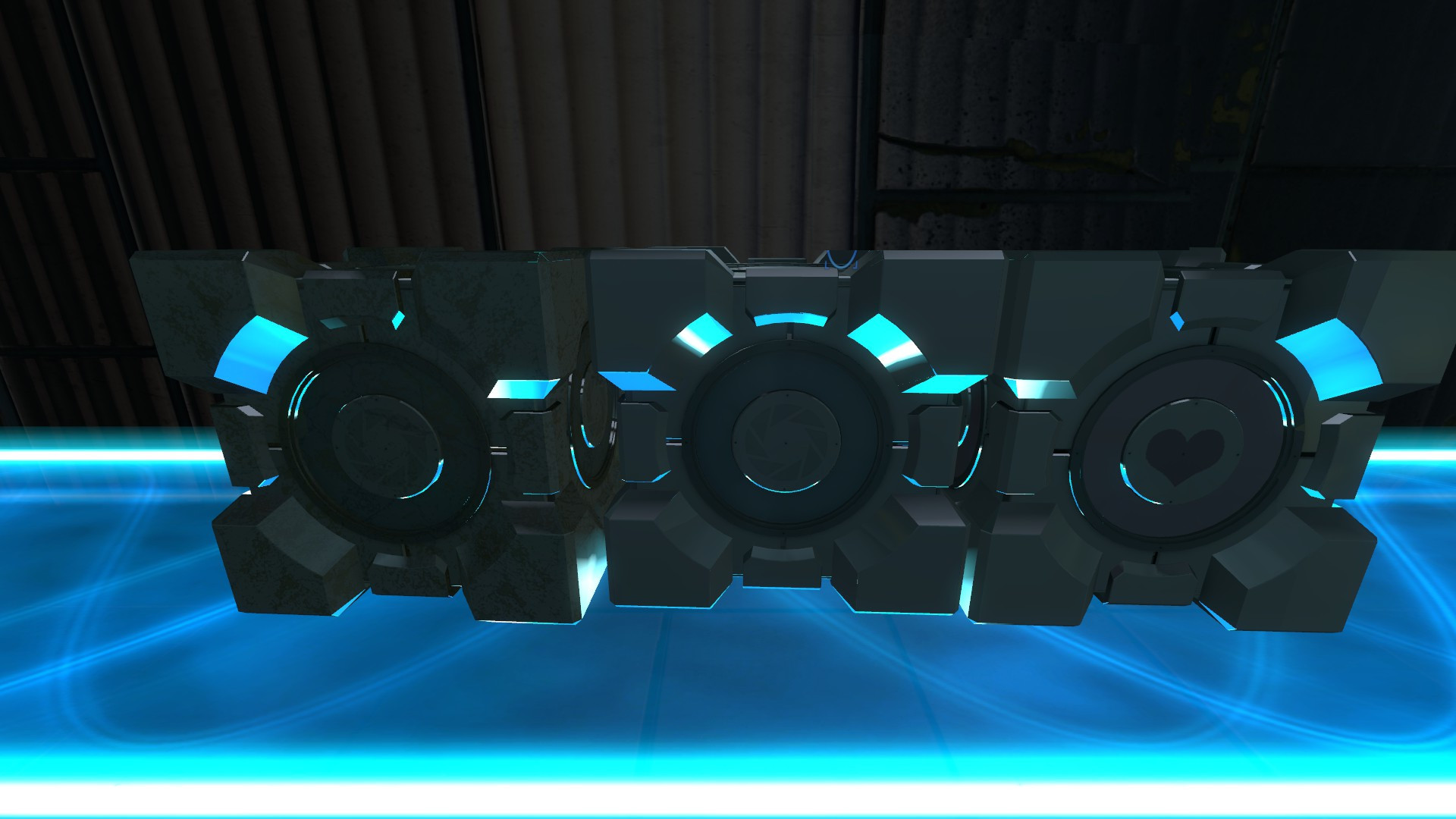 "Source 2" Cubes Mod for Portal 2 | P2 Mods