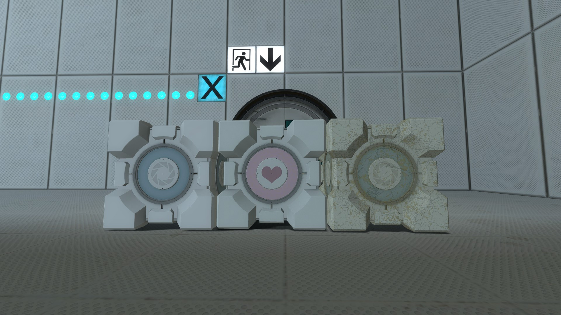 "Source 2" Cubes Mod for Portal 2 | P2 Mods
