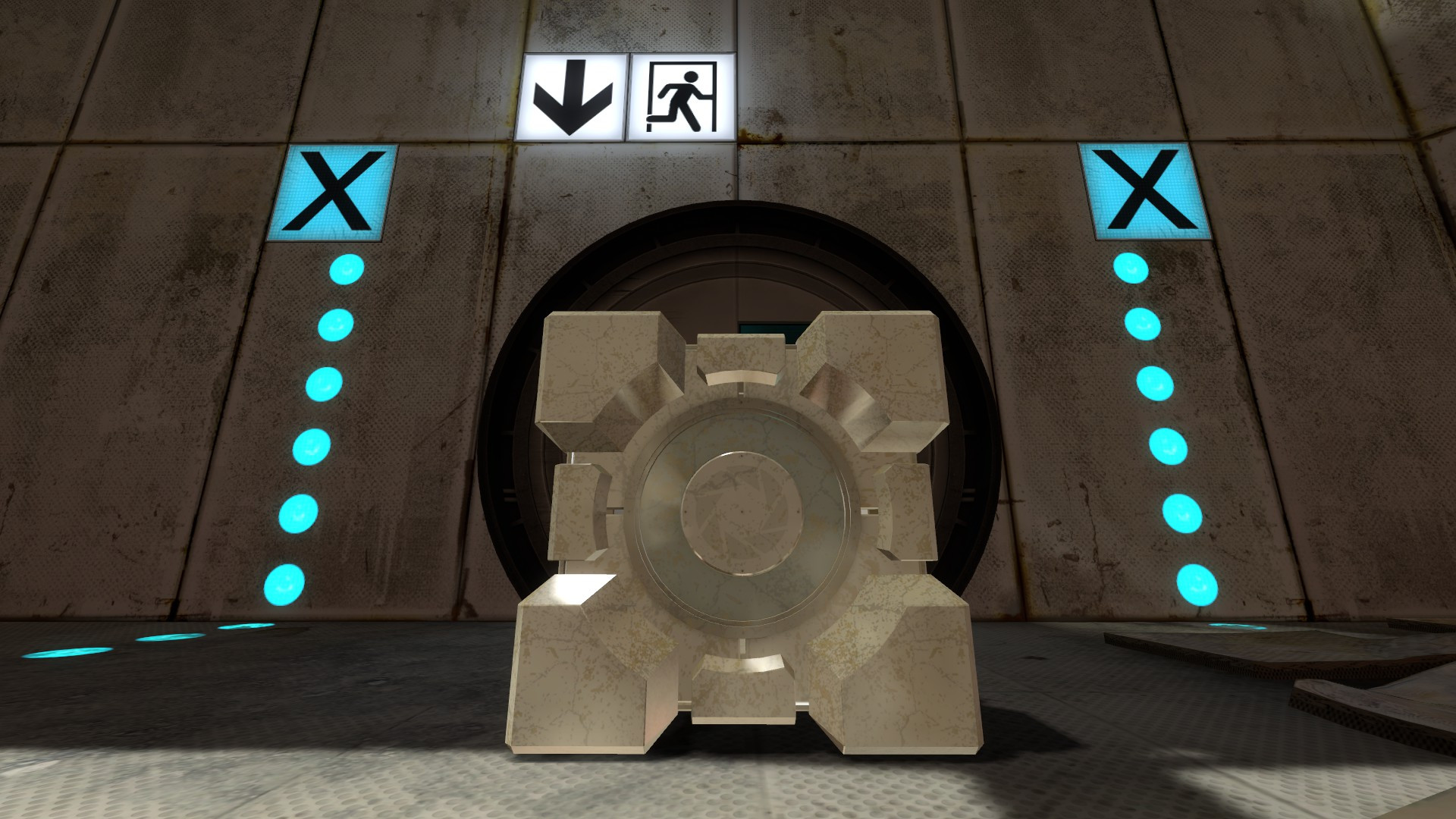 "Source 2" Cubes Mod for Portal 2 | P2 Mods