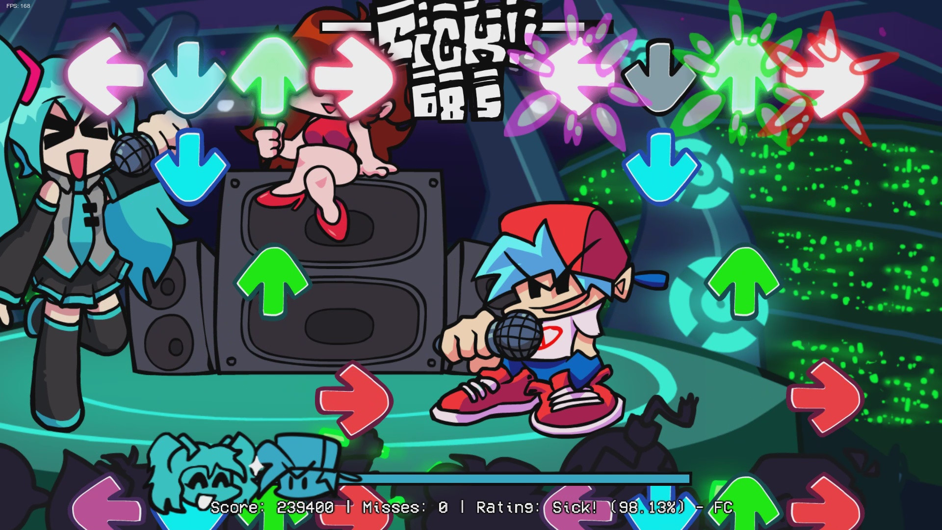 Miku Mod Mania Mod for Friday Night Funkin' | FNF Mods