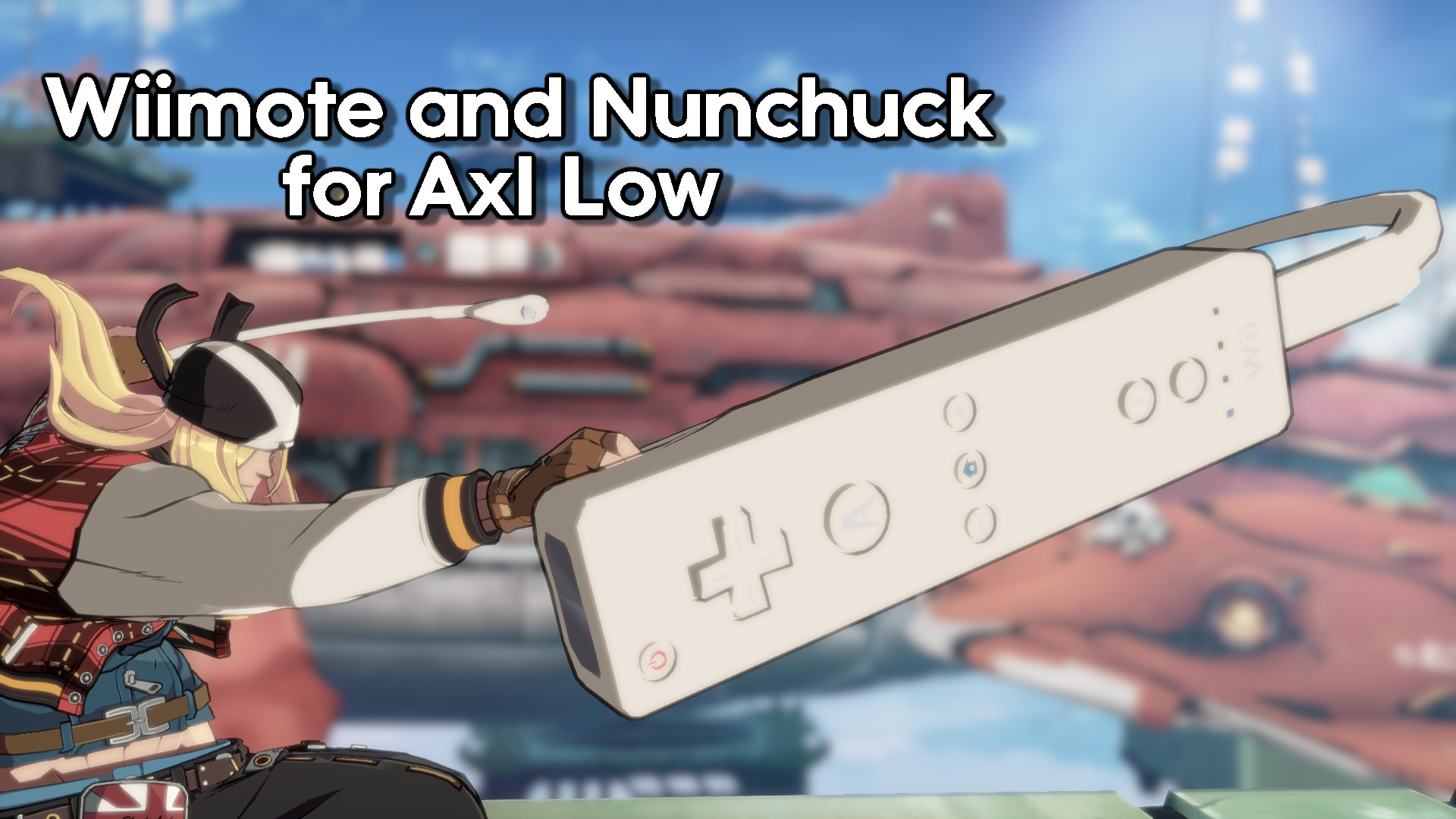 Wiimote and Nunchuck for Axl Low Mod for GUILTY GEAR -STRIVE- | GGST Mods