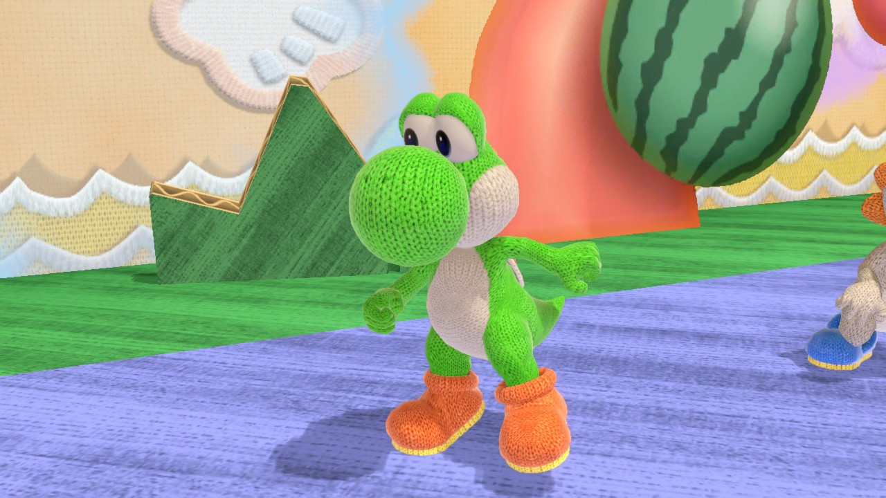 Woolly Yoshi Texture Mod for Super Smash Bros. Ultimate | SSBU Mods