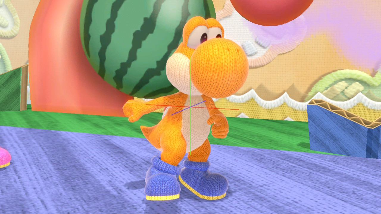 Woolly Yoshi Texture Mod for Super Smash Bros. Ultimate | SSBU Mods