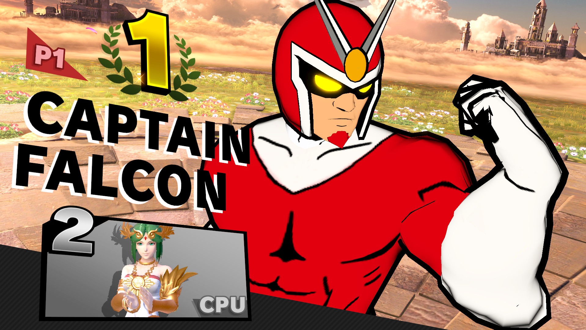 Viewtiful Joe costume for Captain Falcon Mod for Super Smash Bros ...