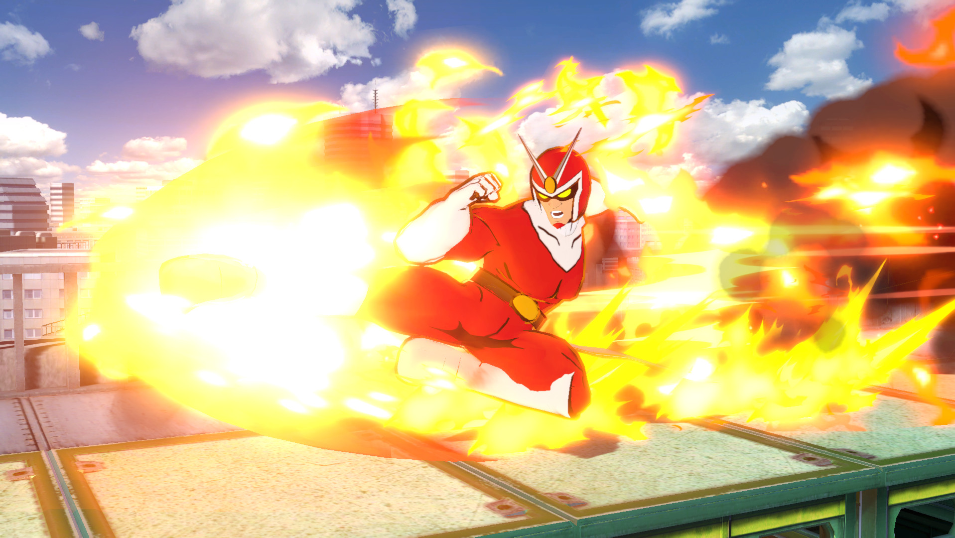 Viewtiful Joe costume for Captain Falcon Mod for Super Smash Bros ...