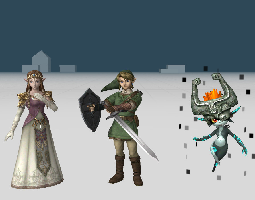 Legend of Zelda Series (Original) Trophy Pack Mod for Super Smash Bros ...