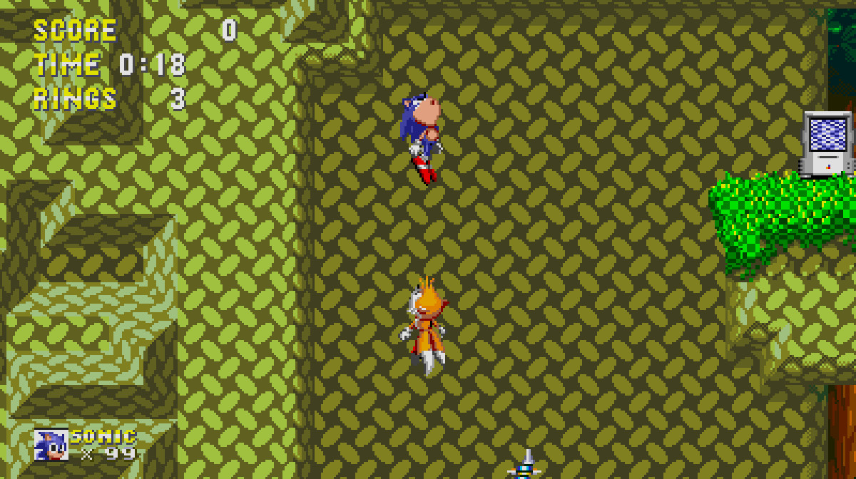 Accurate Sonic 1/CD Sprites in Sonic 3 A.I.R. [Sonic 3 A.I.R.] [Mods]