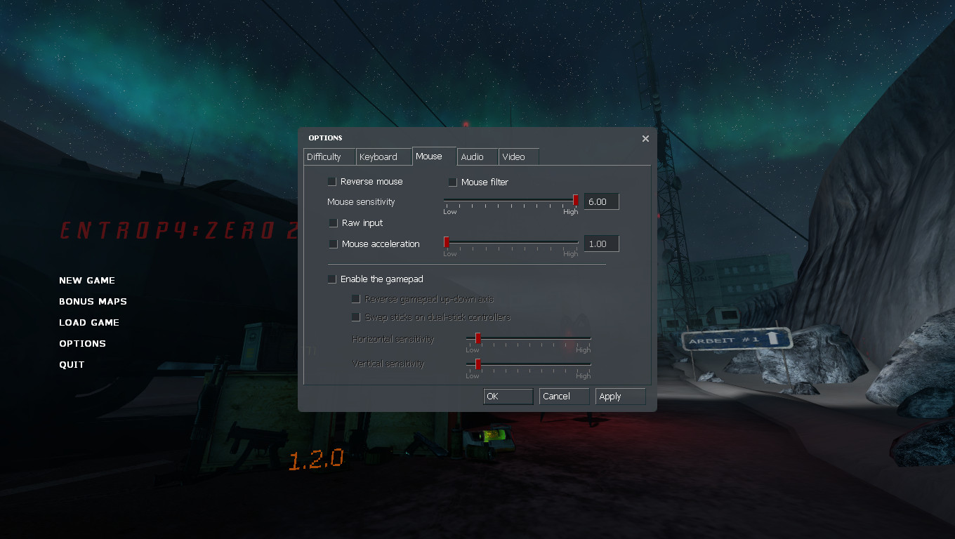 Custom Menu Scheme for Entropy: Zero 2 Mod for Entropy: Zero 2 | EZ2 Mods