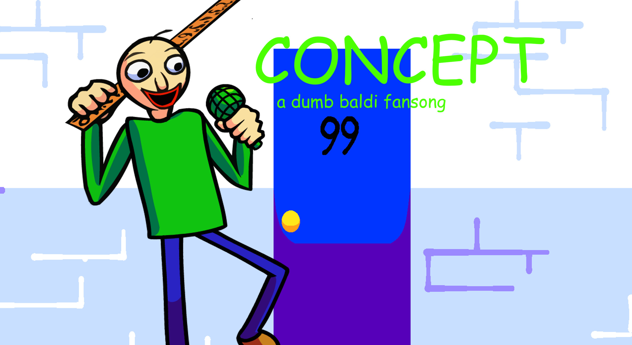 FNF Baldi's Basics Fansong: Concept [Friday Night Funkin'] [Mods]