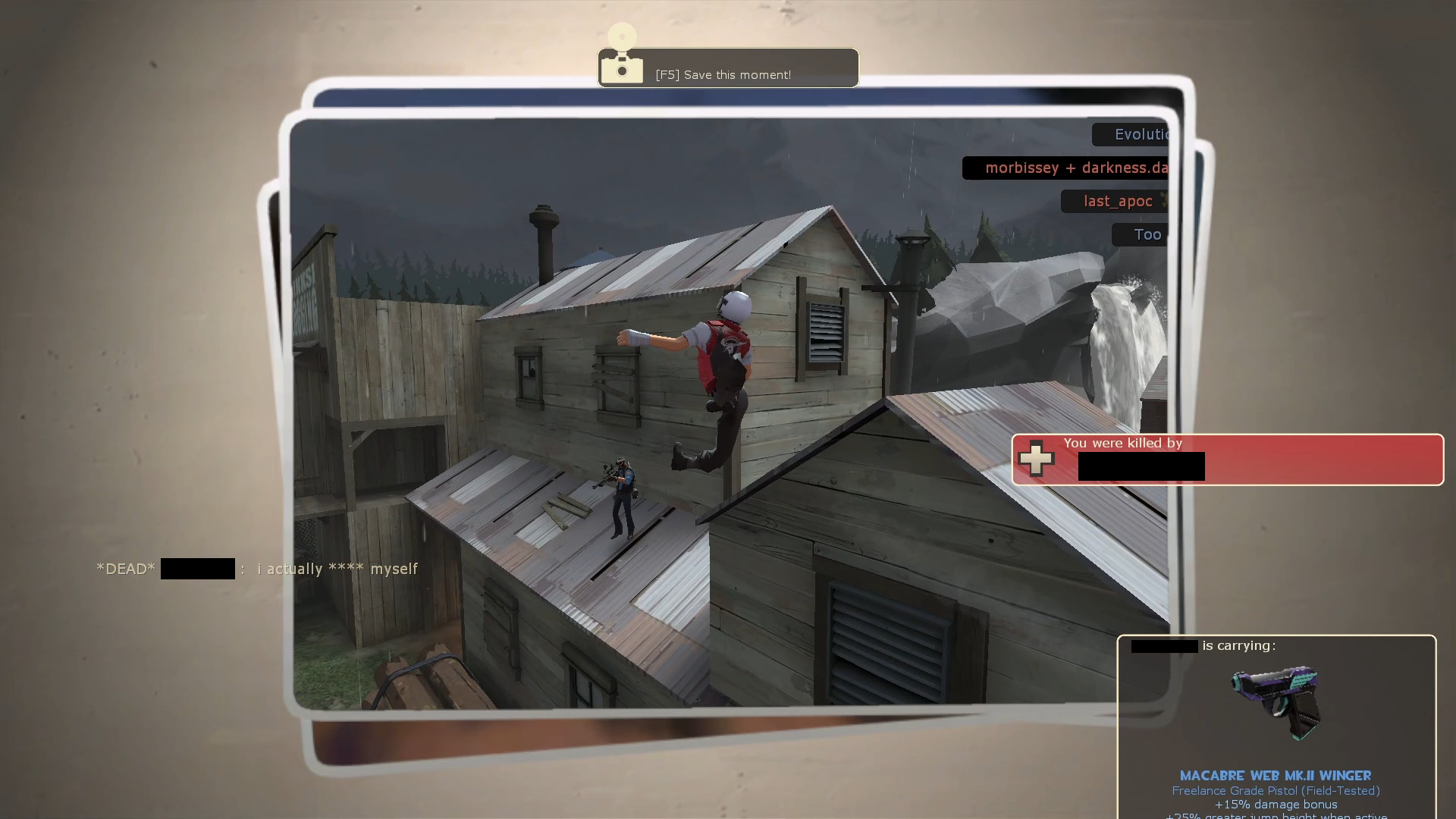 Deathcam_Ui overlay for deathcam Mod for Team Fortress 2 | TF2 Mods