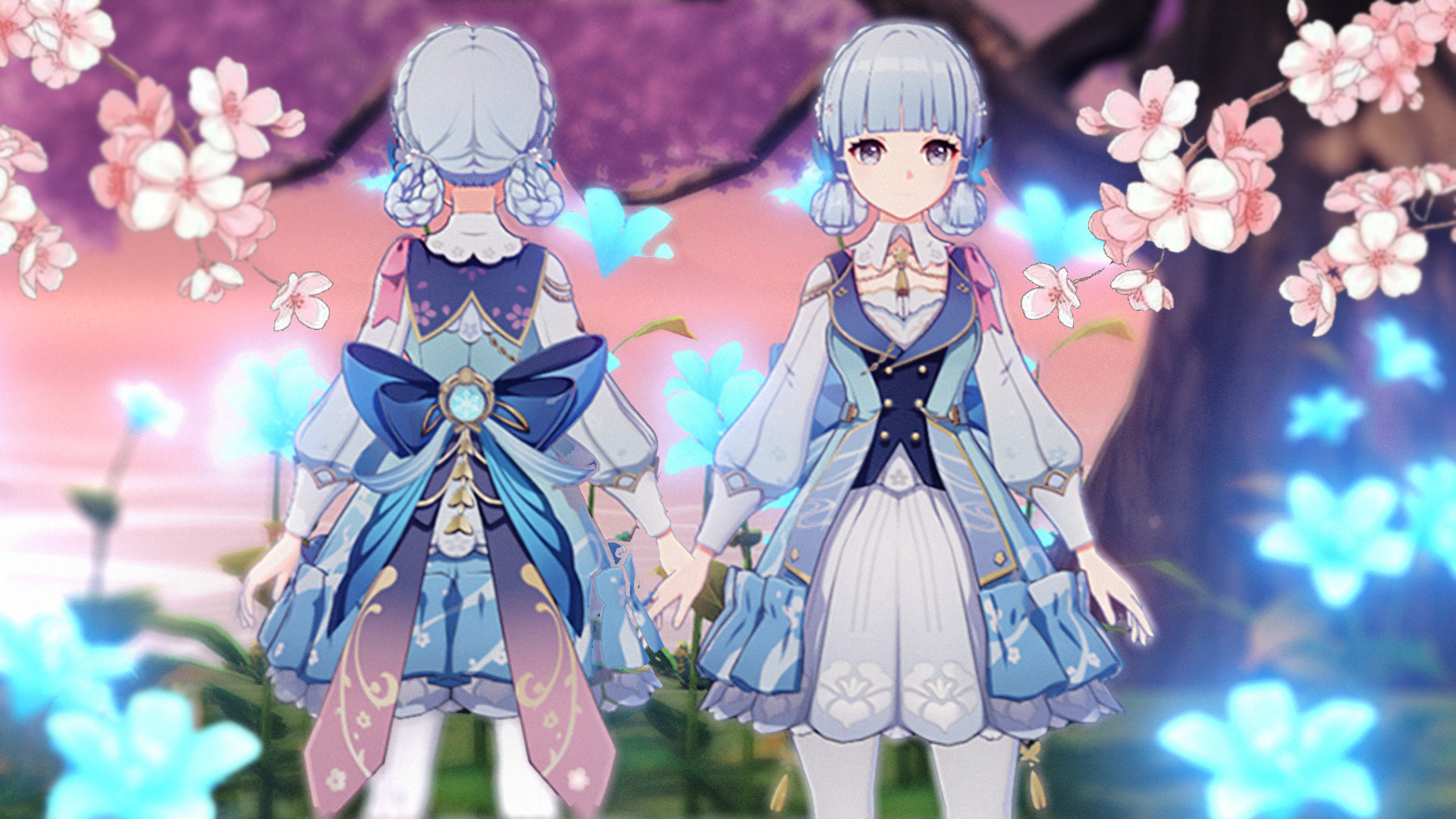 No Hat Springbloom Ayaka + Thicc ♡ Mod for Genshin Impact | GI Mods