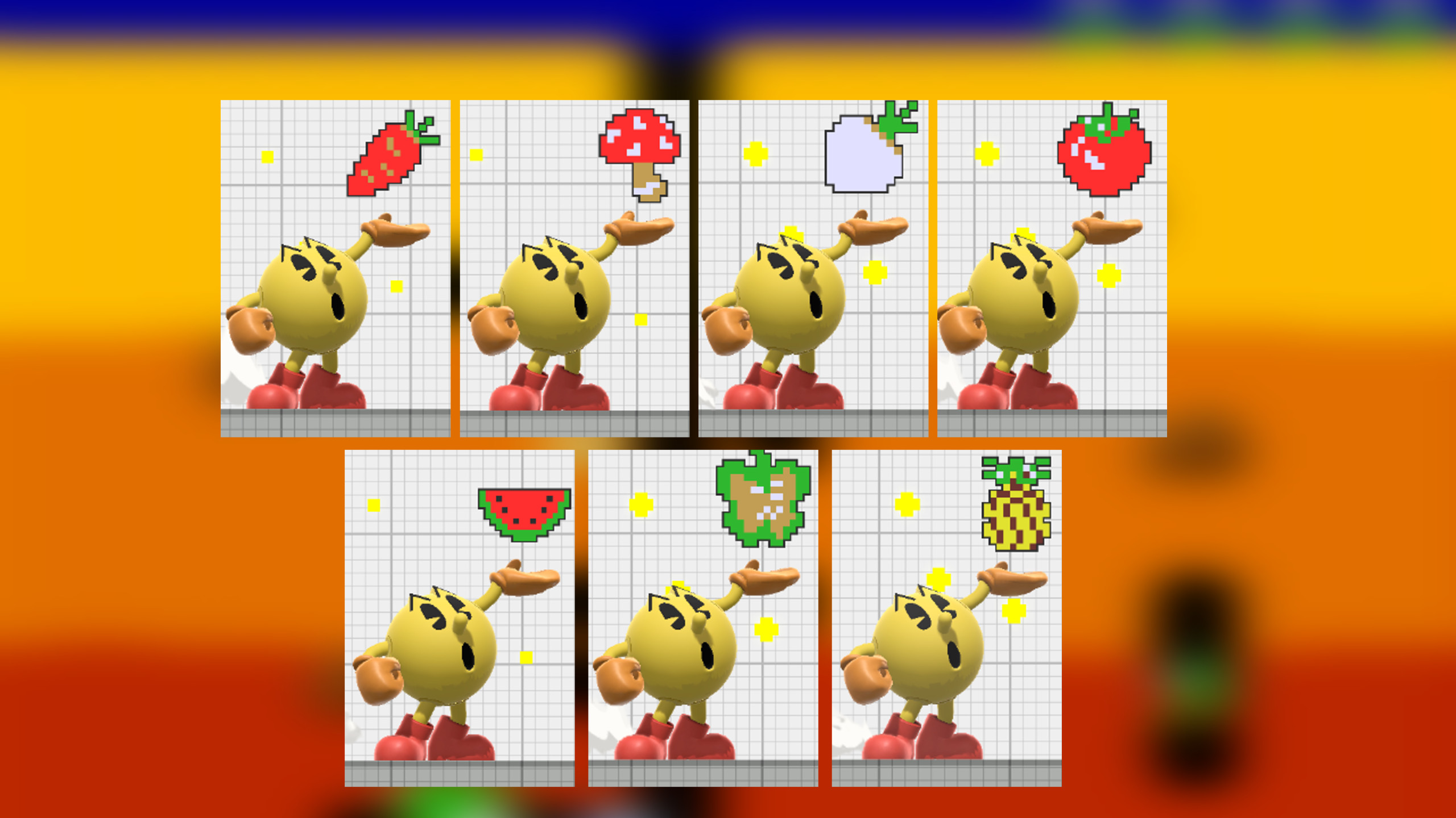 Dig Dug Vegetables Mod for Super Smash Bros. Ultimate | SSBU Mods