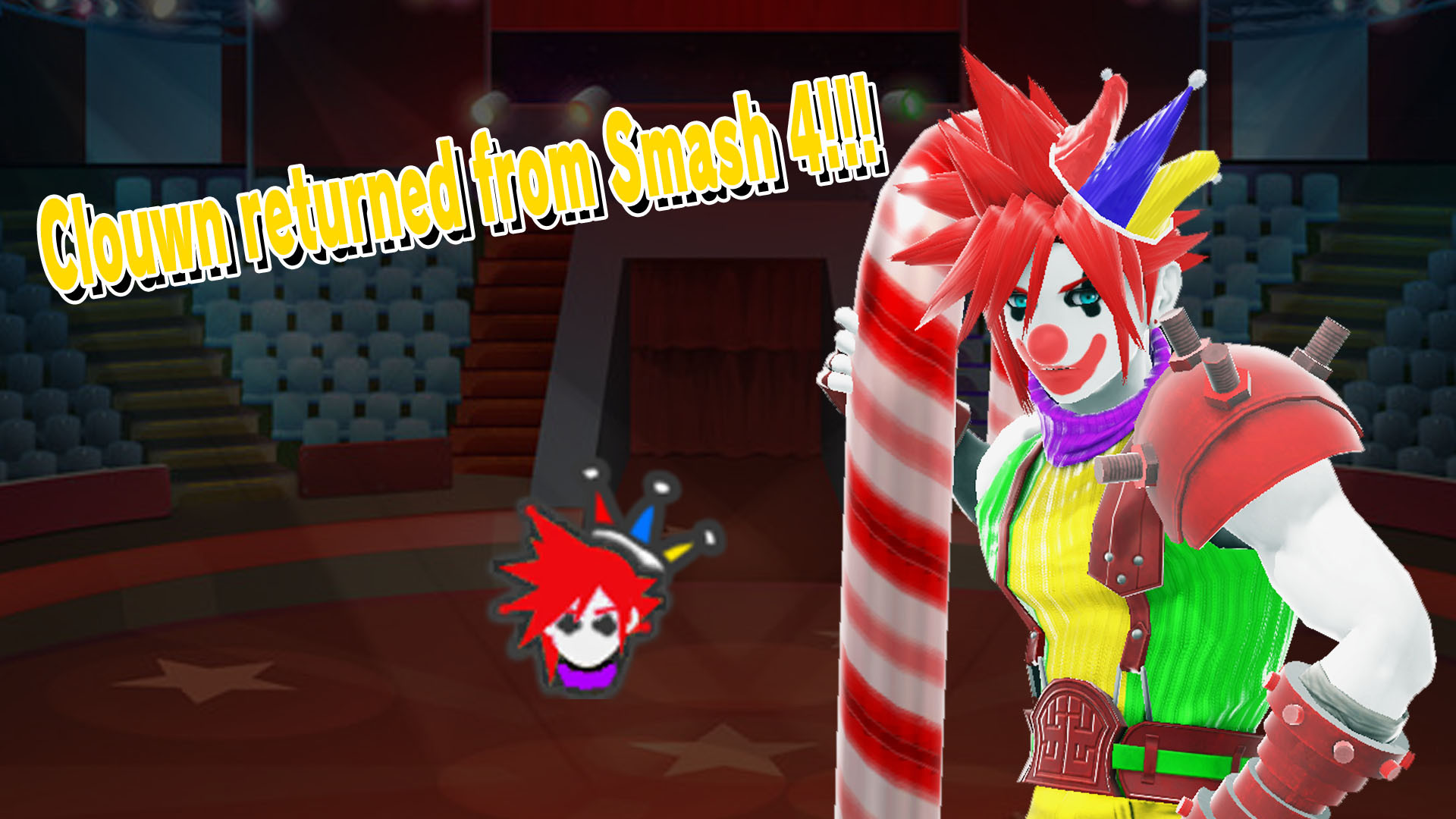 Clouwn Mod for Super Smash Bros. Ultimate | SSBU Mods