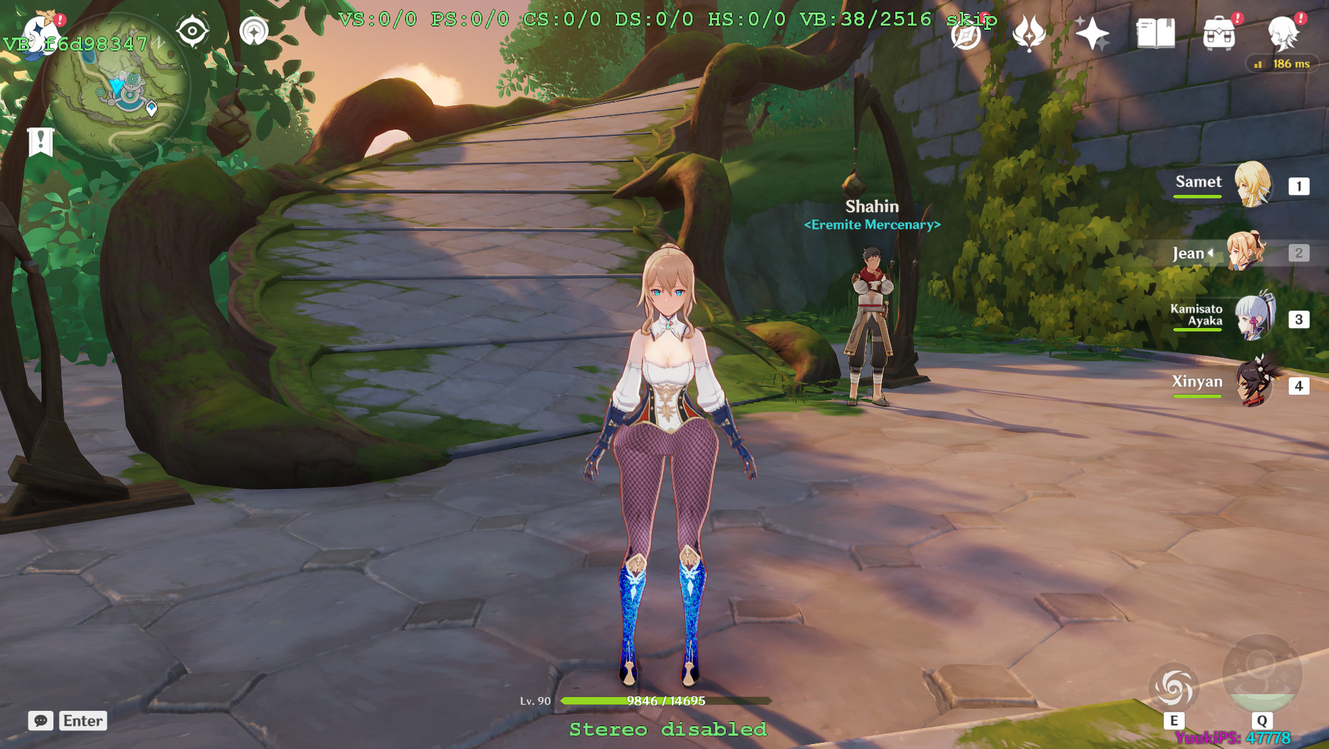 [Jean] - Pantyhose / Tights & Thicc / Tits Mod for Genshin Impact | GI Mods