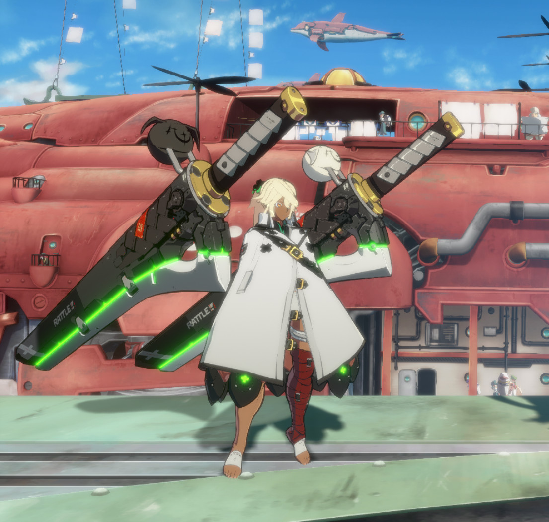 Ram with an dashing Ponytail Mod for GUILTY GEAR -STRIVE- | GGST Mods