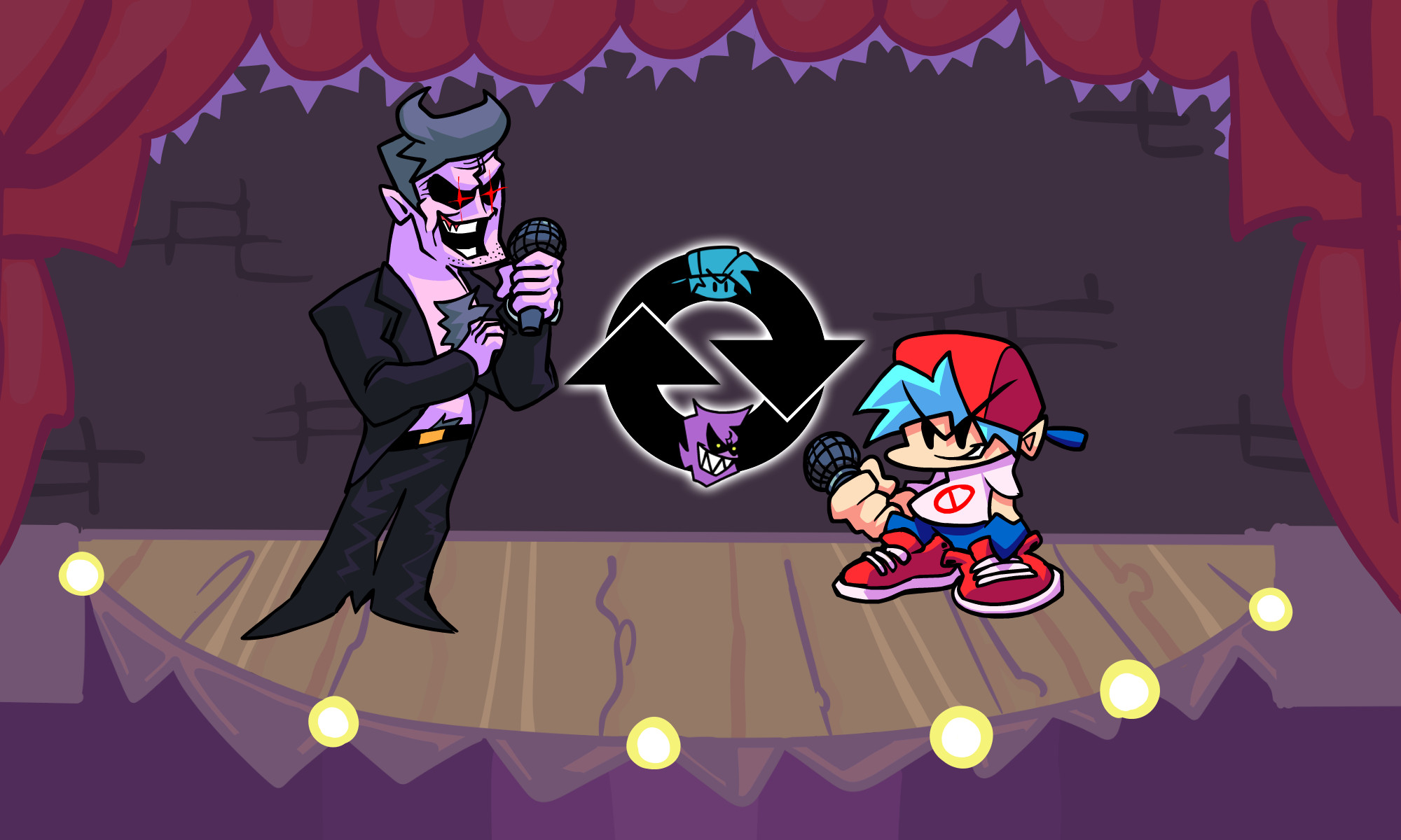 Playerswap - Play as the opponent Mod for Friday Night Funkin' | FNF Mods