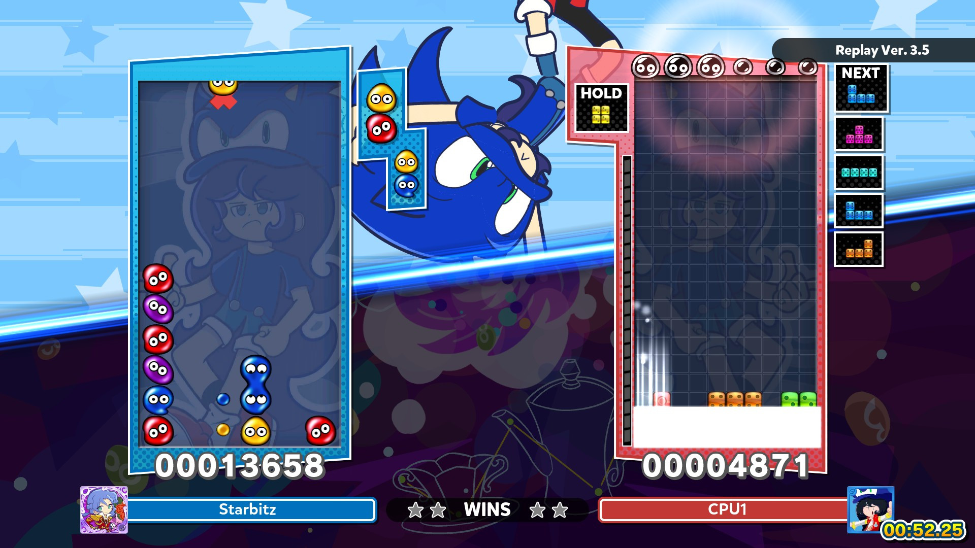 Twin Terror Pack - Saph & Sutazu Mod for Puyo Puyo Tetris 2 | PPT2 Mods