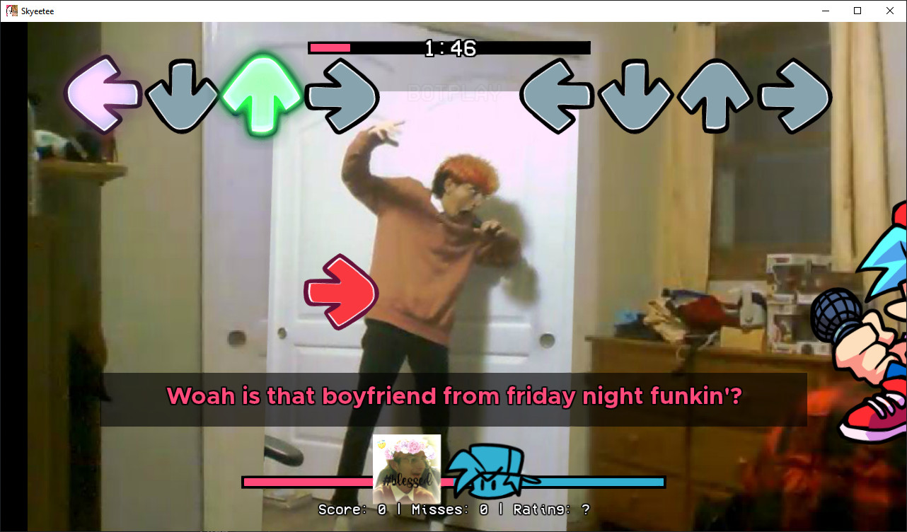 Vs. Skyeetee Mod for Friday Night Funkin' | FNF Mods