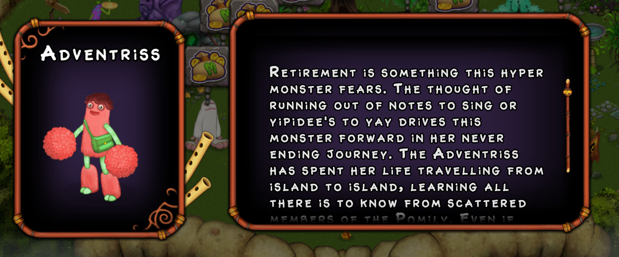 Adventress over Coloss-Eye (Custom Monster) Mod for My Singing Monsters ...