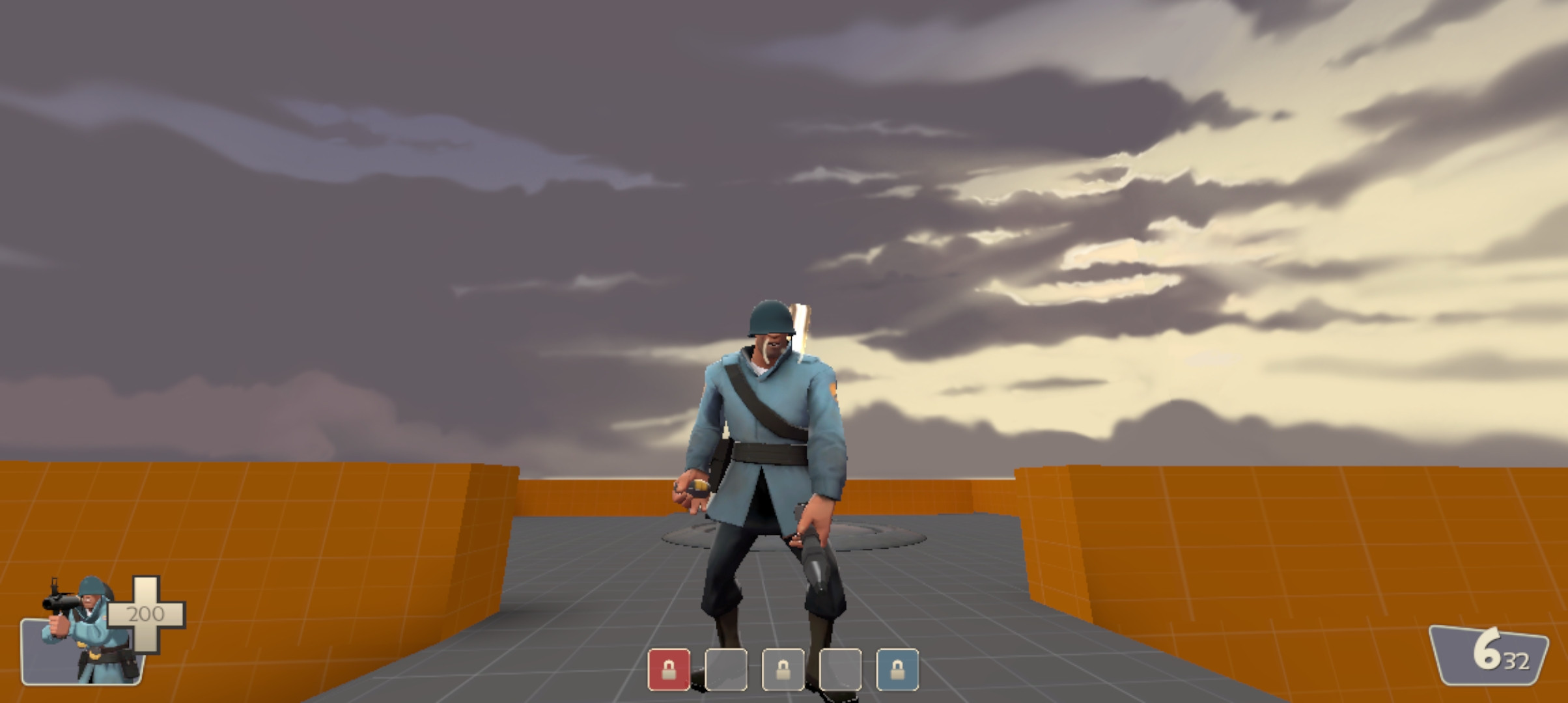 Consistent Blu Soldier Class Hud Icon Mod for Team Fortress 2 | TF2 Mods