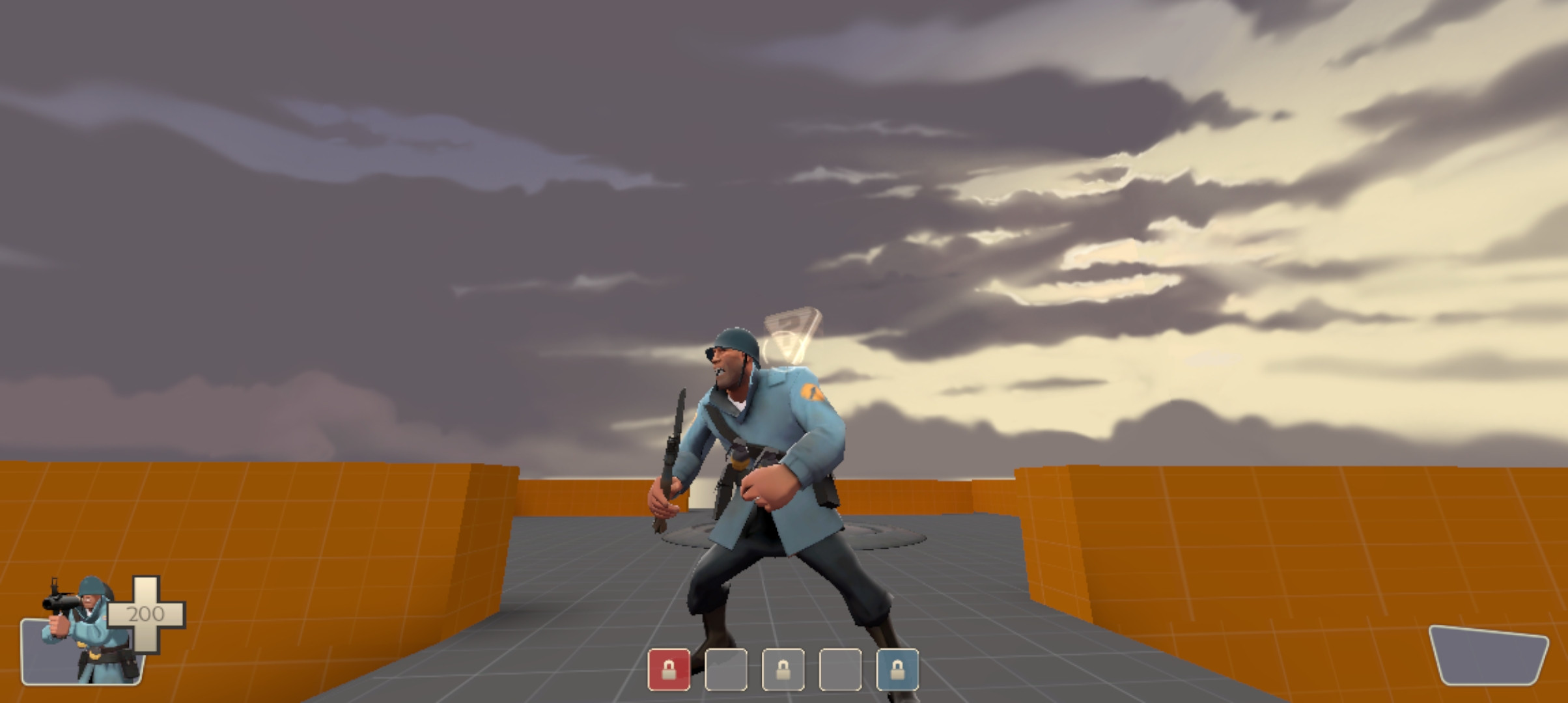 Consistent Blu Soldier Class Hud Icon Mod for Team Fortress 2 | TF2 Mods