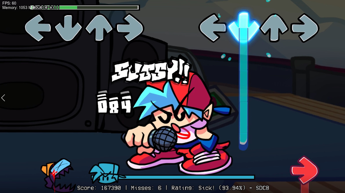 double kill psych engine port Mod for Friday Night Funkin' | FNF Mods