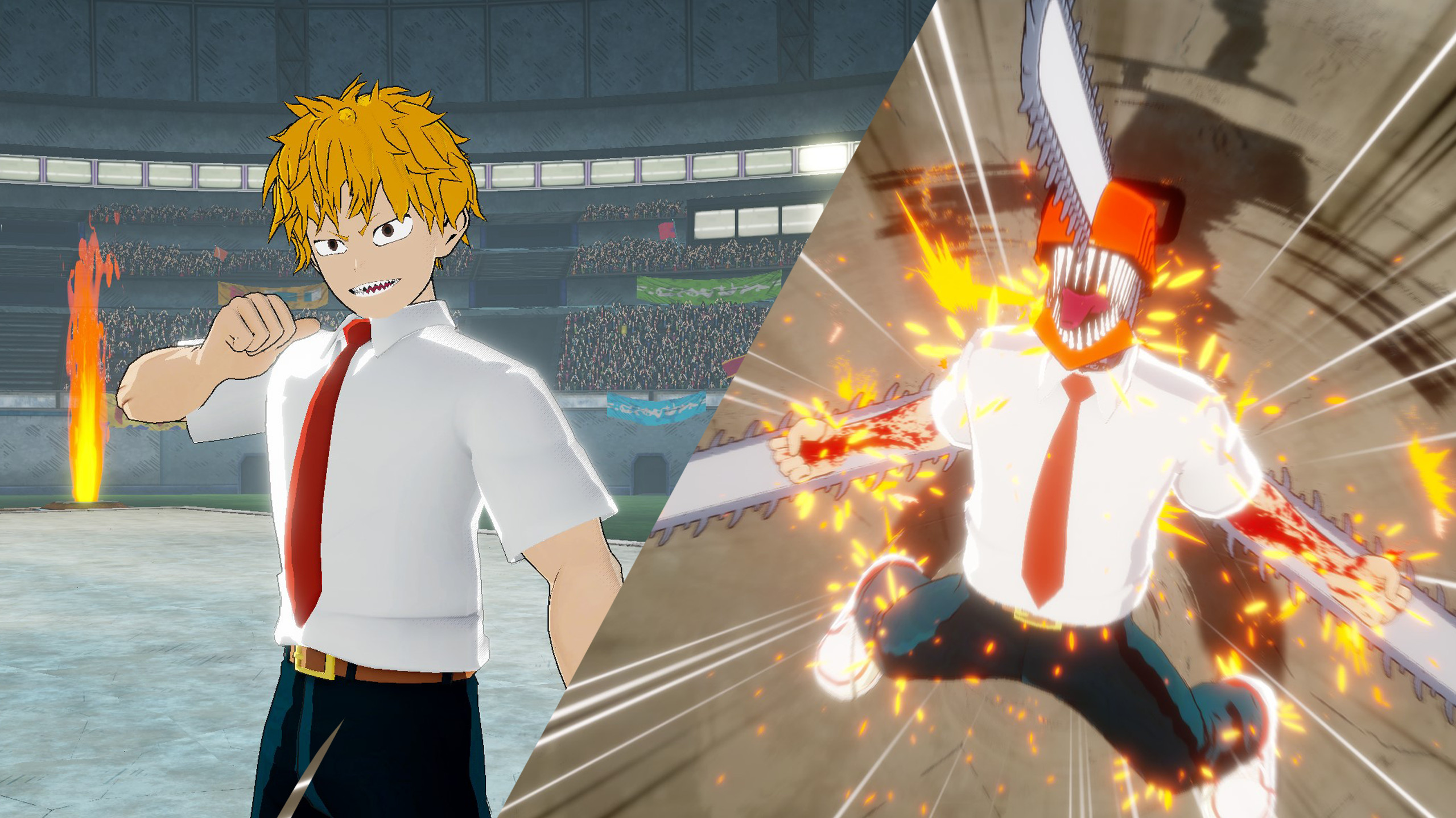 Denji from Chainsaw Man (Kirishima) Mod for My Hero One's Justice 2 ...