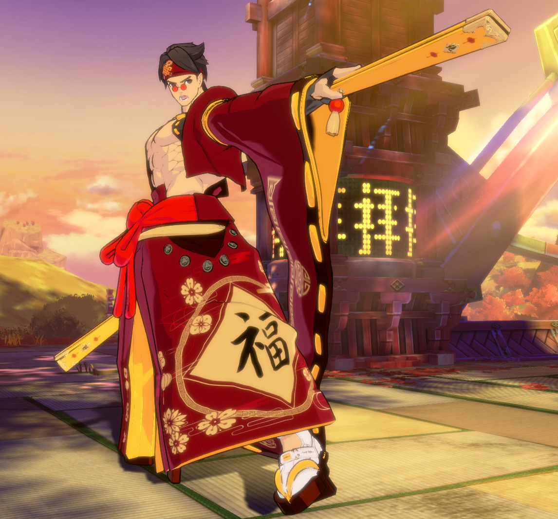 Lunar New Year Anji Mod for GUILTY GEAR -STRIVE- | GGST Mods