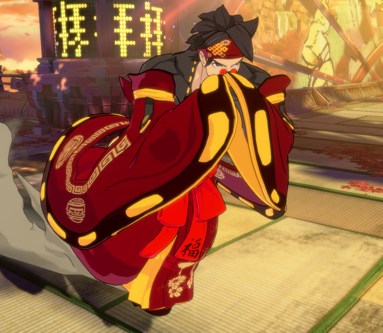 Lunar New Year Anji Mod for GUILTY GEAR -STRIVE- | GGST Mods
