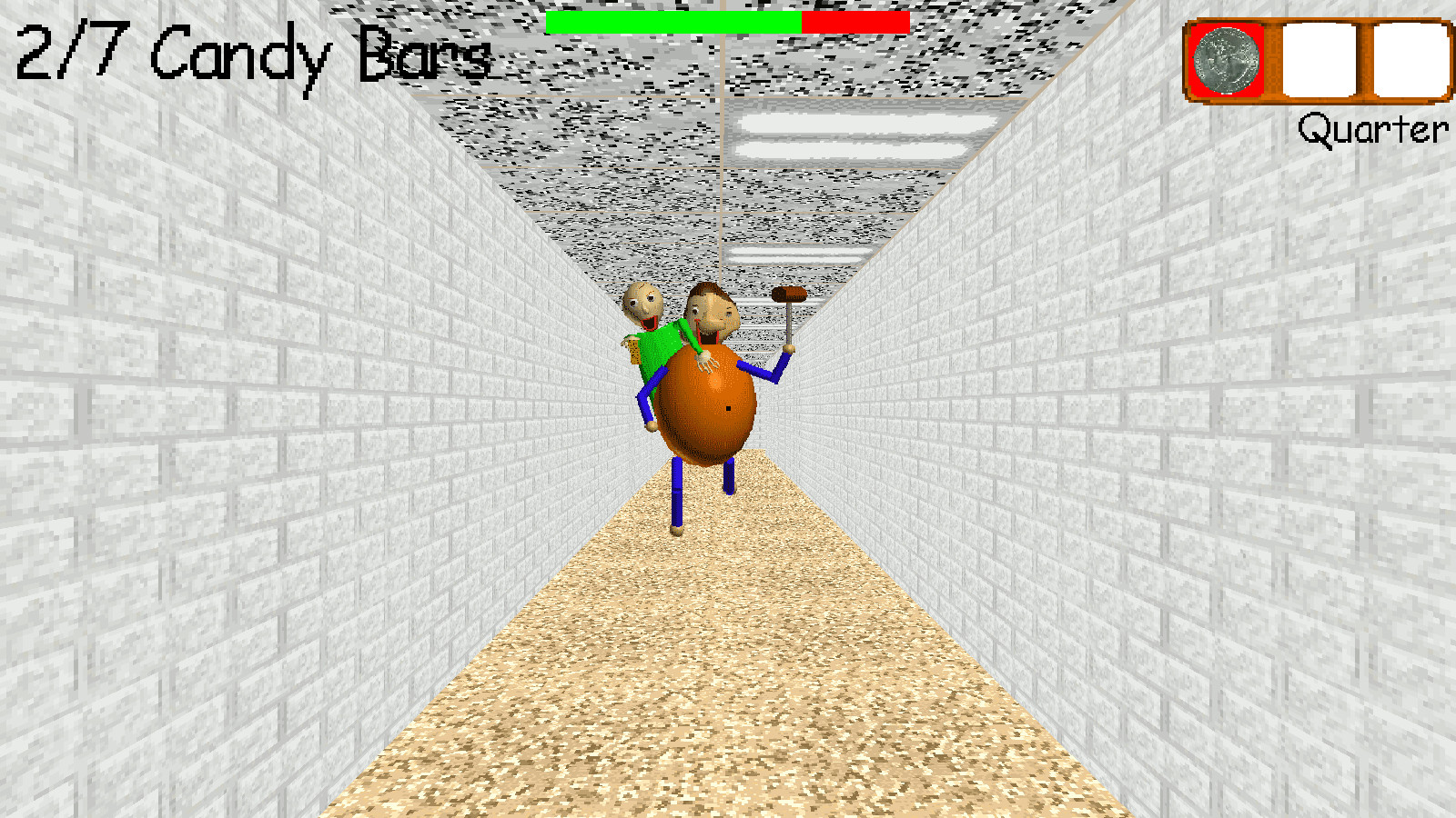 Bully Helps Baldi (Remastered) Mod for Baldi's Basics | Baldi Mods