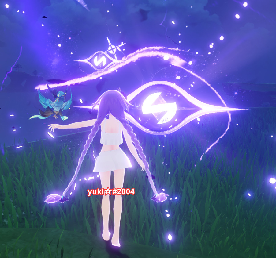 Raiden as NinjaNeptune Mod for Genshin Impact | GI Mods